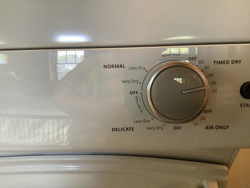 Whirlpool Electric Stacked Laundry Center with 1.6-cu ft Washer and 3.4 ...