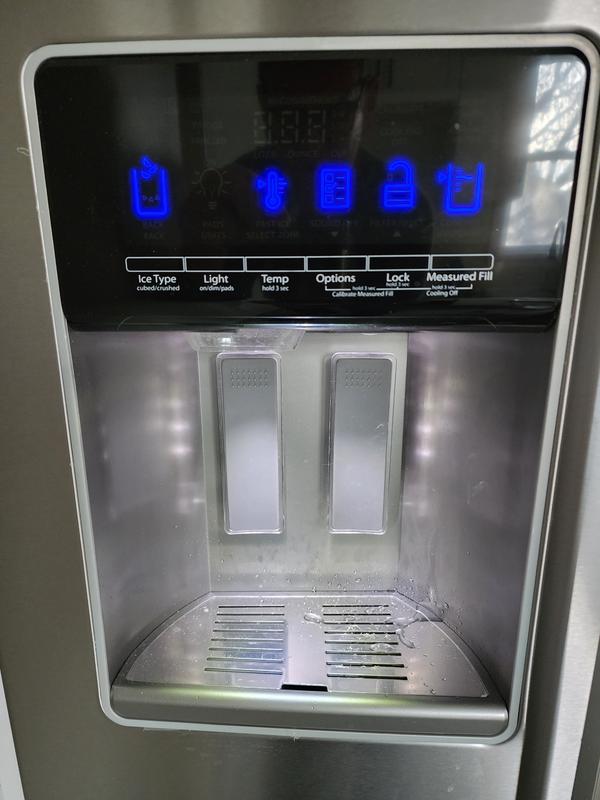 Whirlpool 20.6-cu ft Counter-Depth Side-By-Side Refrigerator with Ice ...