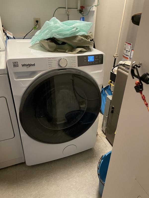 Shop Whirlpool Stackable Front Load Washer & Vented Electric Dryer at ...