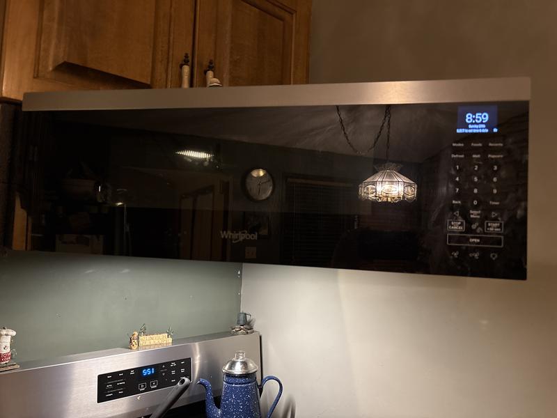 Whirlpool 1.1-cu ft Over-the-Range Microwave with Sensor Cooking ...
