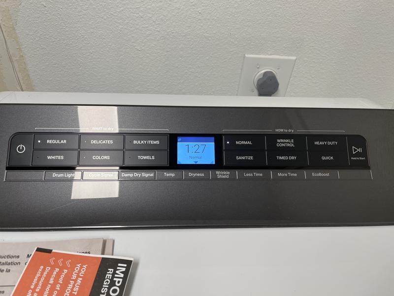 Whirlpool 7.4-cu ft Vented Electric Dryer (White) WED5100HW at Lowes.com