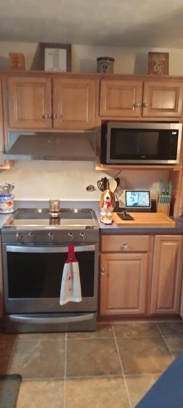 Whirlpool 30-in Convertible 400-CFM Stainless Steel Under Cabinet Range ...