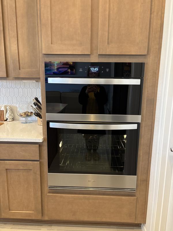 Whirlpool 30-in Self-cleaning Convection Oven Air Fry Smart Microwave ...