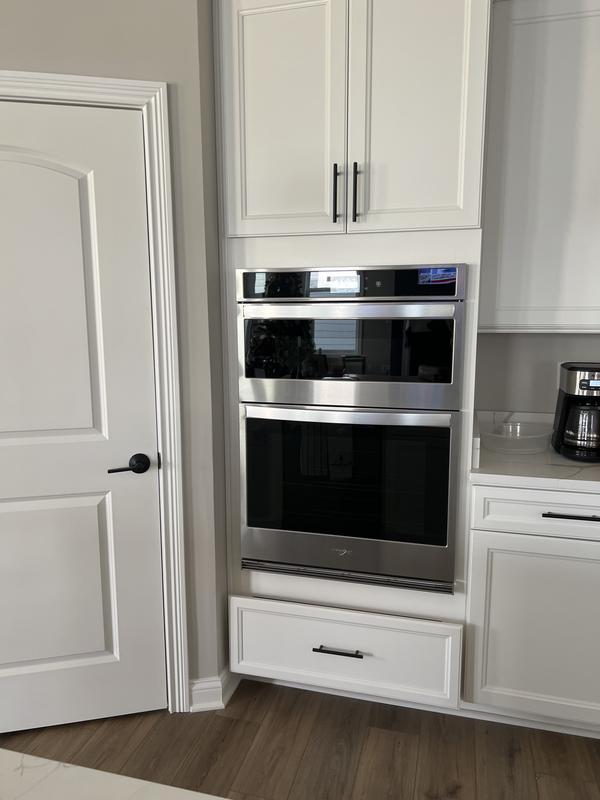 Whirlpool 30-in Self-cleaning Convection Oven Air Fry Smart Microwave ...