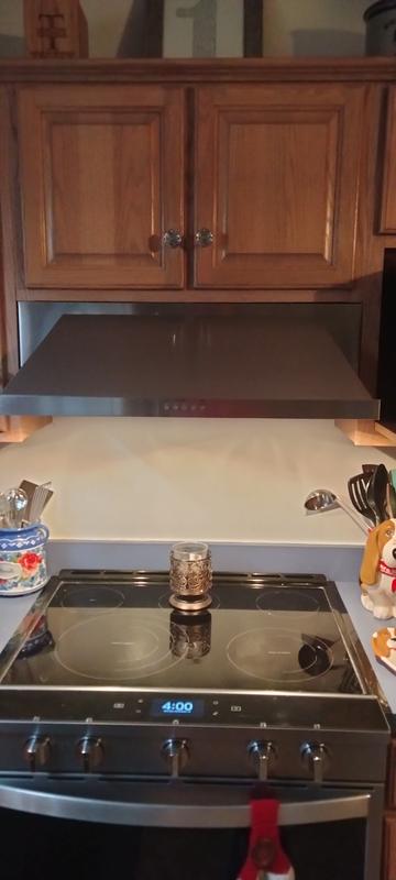 Whirlpool 30-in Convertible 400-CFM Stainless Steel Under Cabinet Range ...