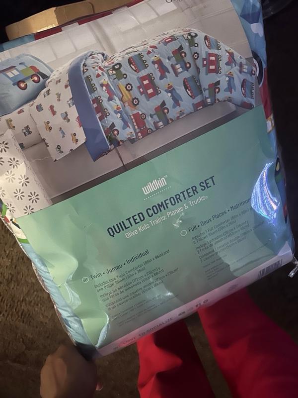 Wildkin Trains, Planes, Trucks Twin Lightweight Comforter Set - Macy's