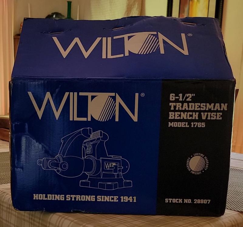 Wilton Tradesman 1765 Vise 6.5in Jaw W 4in Throat Wilton Tools