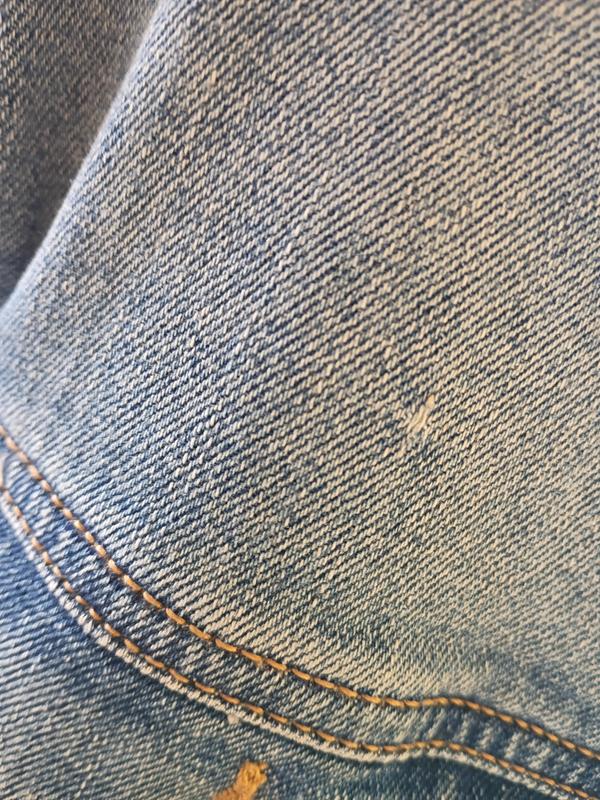 Wrangler Men's Vintage Indigo Medium Weight Denim Work Jacket (Large ...