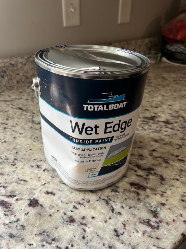 TotalBoat Wet Edge Topside Paint High-gloss Kingston Gray Enamel Oil ...