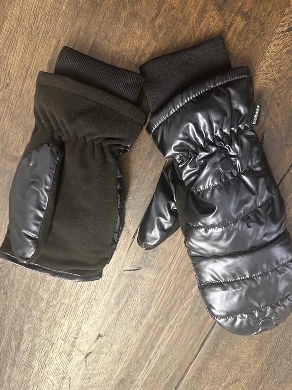 Isotoner Signature Women's Sleek Heat Flip Touchscreen Mittens - Macy's
