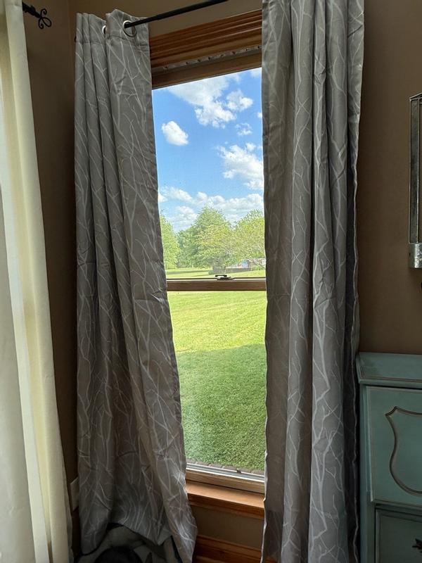 Exclusive Home 84-in Winter Room Darkening Standard Lined Grommet ...