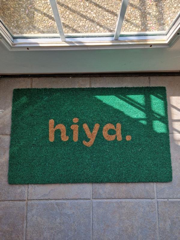 Town & Country Living 2-ft x 3-ft Red Coir Rectangular Outdoor ...