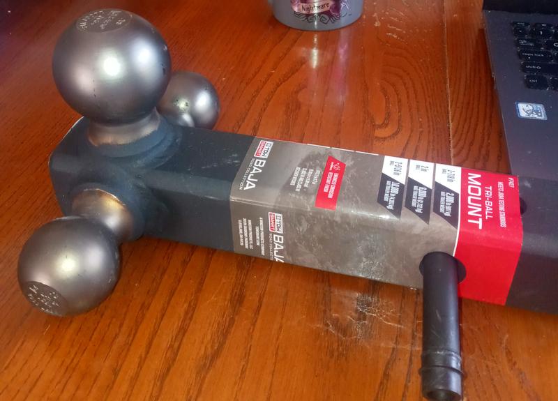 TowSmart 1 7/8in, 2in, 2 5/16in Baja Tri Ball Mount Reviews