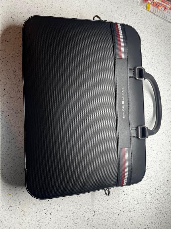 Tommy Hilfiger Men's Textured Logo Computer Bag - Macy's