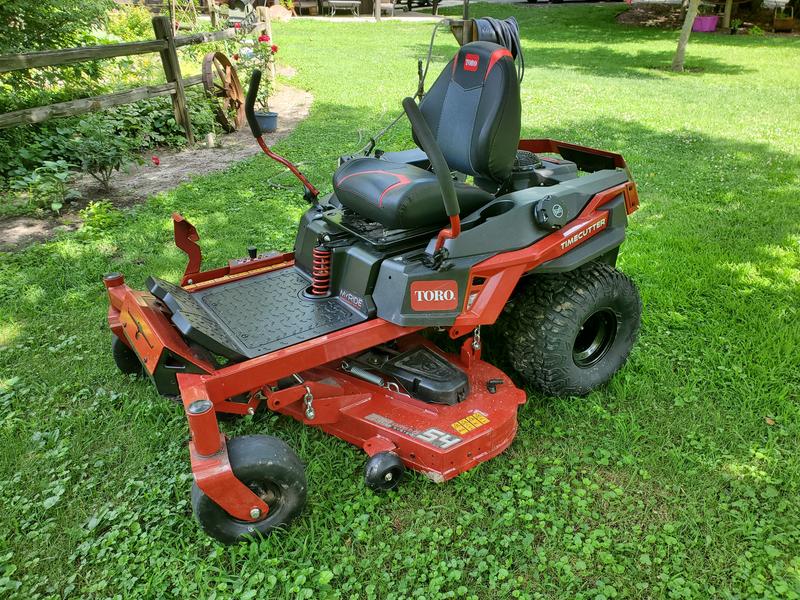 Toro TimeCutter MAX 54-in 23 -HP V-twin Gas Zero-turn Riding Lawn Mower ...