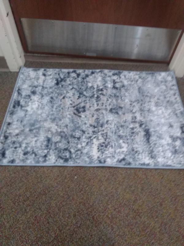 Tayse Nexus 2 X 3 (ft) Blue Indoor Throw Rug NEX1601 2X3 at Lowes.com