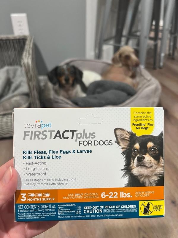 Vetality Firstect Plus for Dogs 89-132 lbs., 3 Dose | Petco