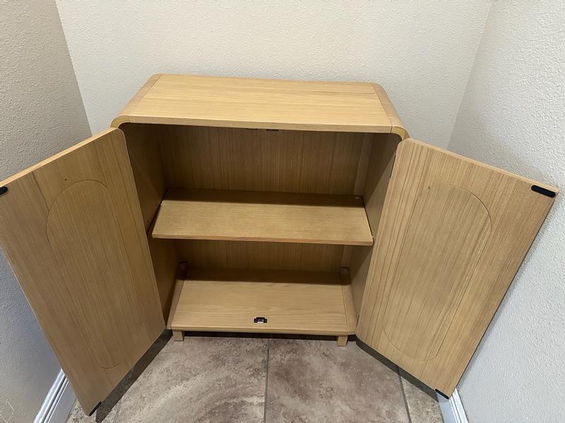 Teamson Home 28-in W Natural Accent Cabinet in the Accent Cabinets ...