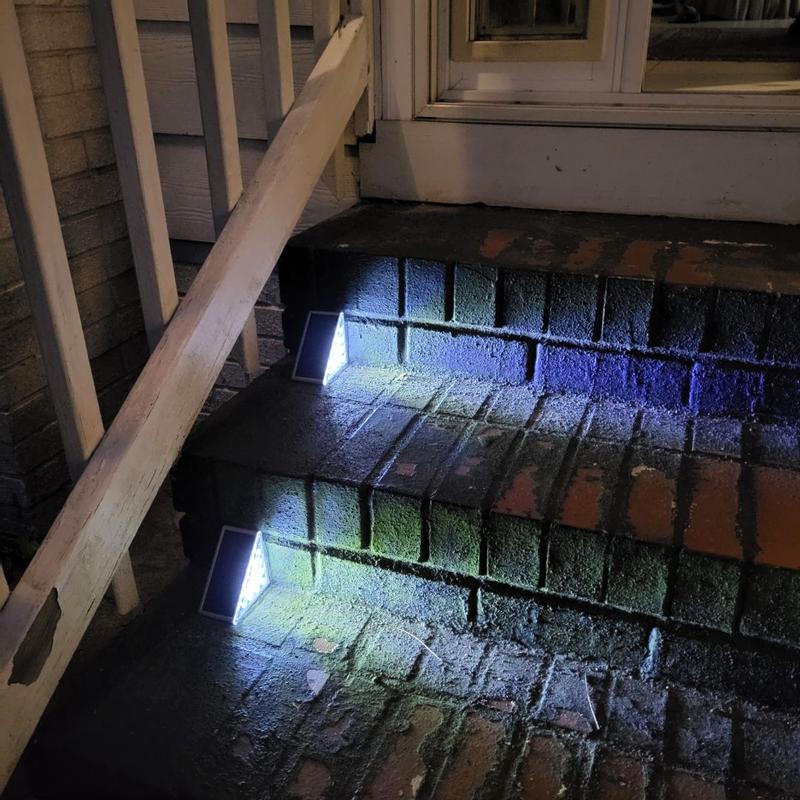 Techko Outdoor Solar Compact Step Light, 2 pk. at Tractor Supply Co