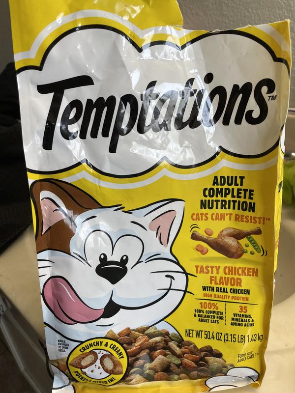 Temptations Adult Indoor/Outdoor Tasty Chicken Recipe Dry Cat Food at ...