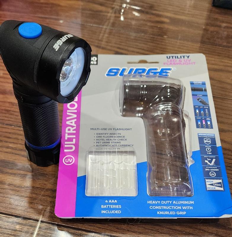 Surge 1,000 Lm Alkaline Flashlight and UV Light at Tractor Supply Co