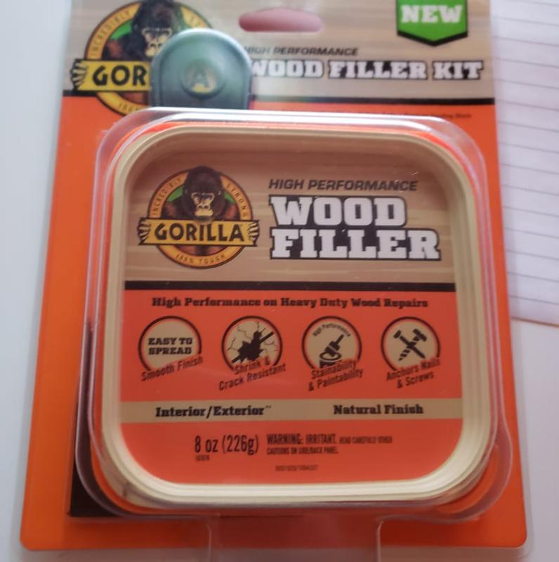 Gorilla 8 Ounce(s) Natural Wood Filler in the Wood Filler department at ...