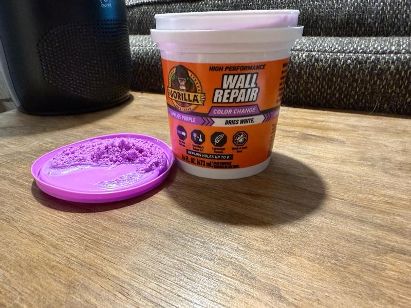 Gorilla Wall Repair Purple Interior/Exterior Color-Changing , Heavy ...