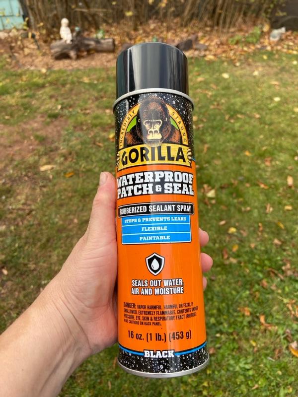 Gorilla 14-fl oz Clear Aerosol Spray Waterproof Rubberized Gorilla 14-fl oz Clear Aerosol Spray Waterproof Rubberized