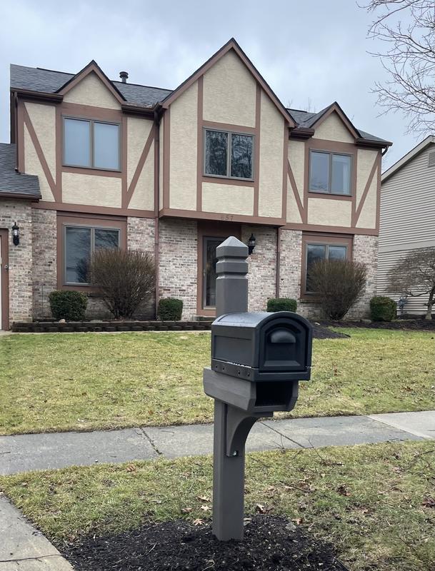 Step2 Ground Mount Plastic Extra Large Mailbox with Post in the ...