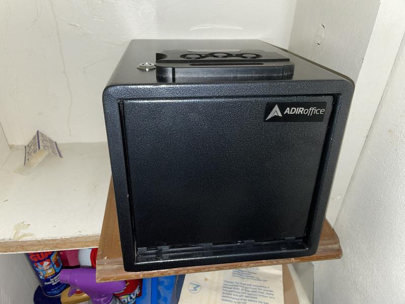 AdirOffice 2-Gun Quick Access Digital Pistol Gun Safe, Black 2-Gun ...