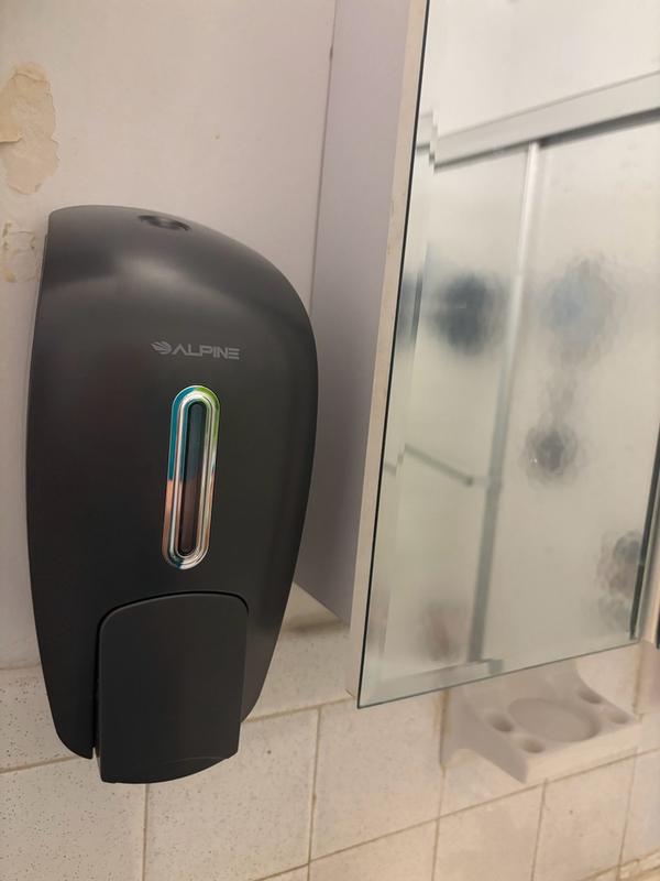 Alpine Industries Surface Mounted Soap and Hand Sanitizer Dispenser 27 ...