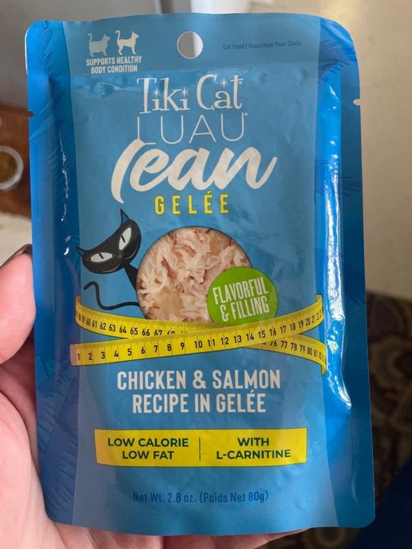 Tiki Cat Luau Lean Gelee Chicken & Salmon Wet Cat Food, 2.8 oz. | Petco
