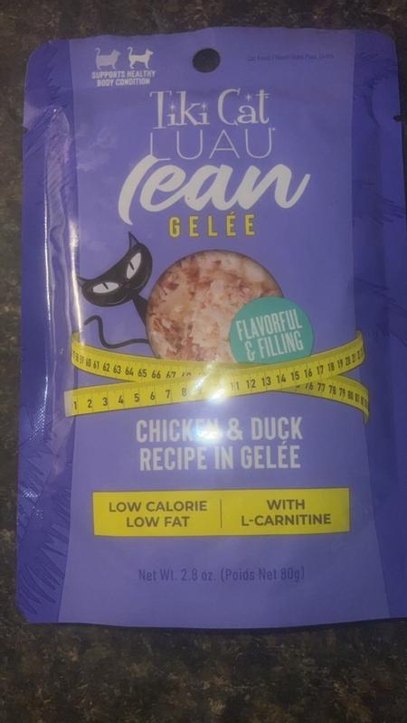 Tiki Cat Luau Lean Gelee Chicken & Duck Wet Cat Food, 2.8 oz., Case of ...