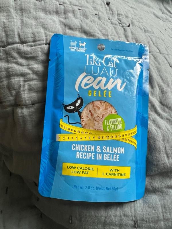 Tiki Cat Luau Lean Gelee Chicken & Salmon Wet Cat Food, 2.8 oz., Case ...