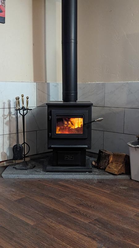 Grand Teton Collection Wood-Burning Targhee T100 Stove, 2,000 sq. ft ...