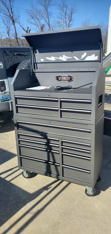 Tractor Supply 42 in. 13-Drawer Mechanic's Tool Chest Combo at Tractor ...