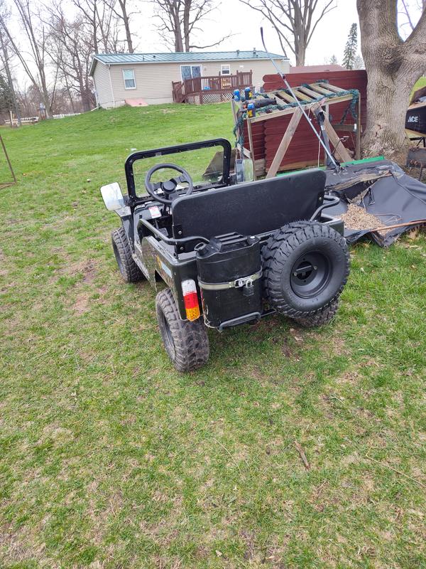 Massimo Mini 125 9 HP 4-Stroke Single Cylinder 125cc Engine Go Kart at ...
