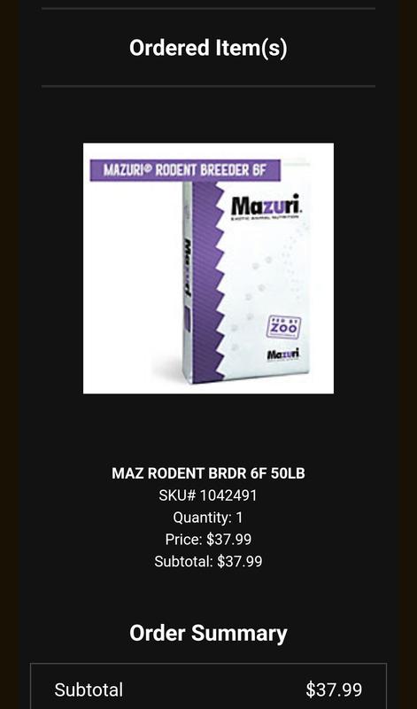 Mazuri Rodent Breeder 6F Pelleted Food, 40 lb. Bag at Tractor Supply Co