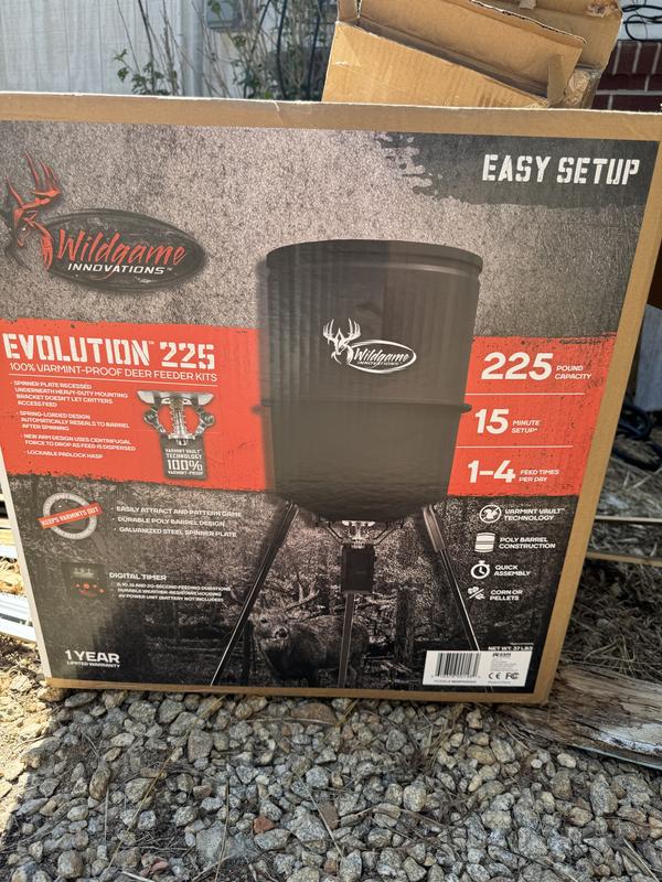 Wildgame Innovations 30 gal. Evolution Feeder at Tractor Supply Co