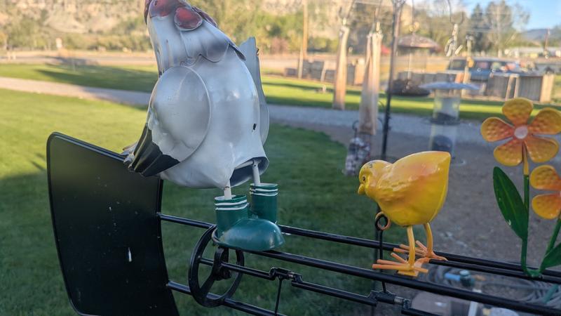 Red Shed 5 ft. Metal Garden Chick Windmill at Tractor Supply Co
