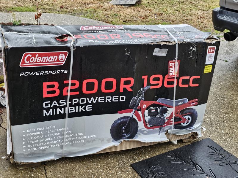 Coleman Powersports 196cc Gas Mini Bike, B200R at Tractor Supply Co