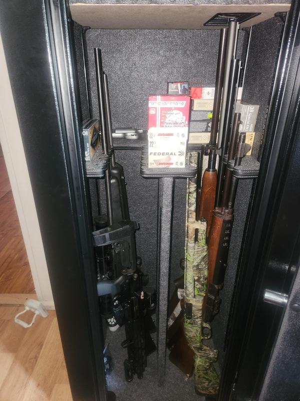 Winchester Safes 20 Long Gun 10.48 cu. ft. Electronic Lock Gun Safe, 30 ...