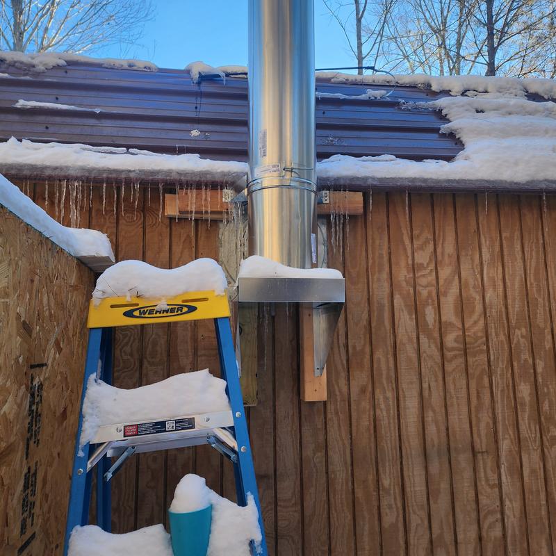 DuraVent DuraPlus 6 in. Triple Wall Pipe Thru-the-Wall Stove Chimney Kit at Tractor Supply Co