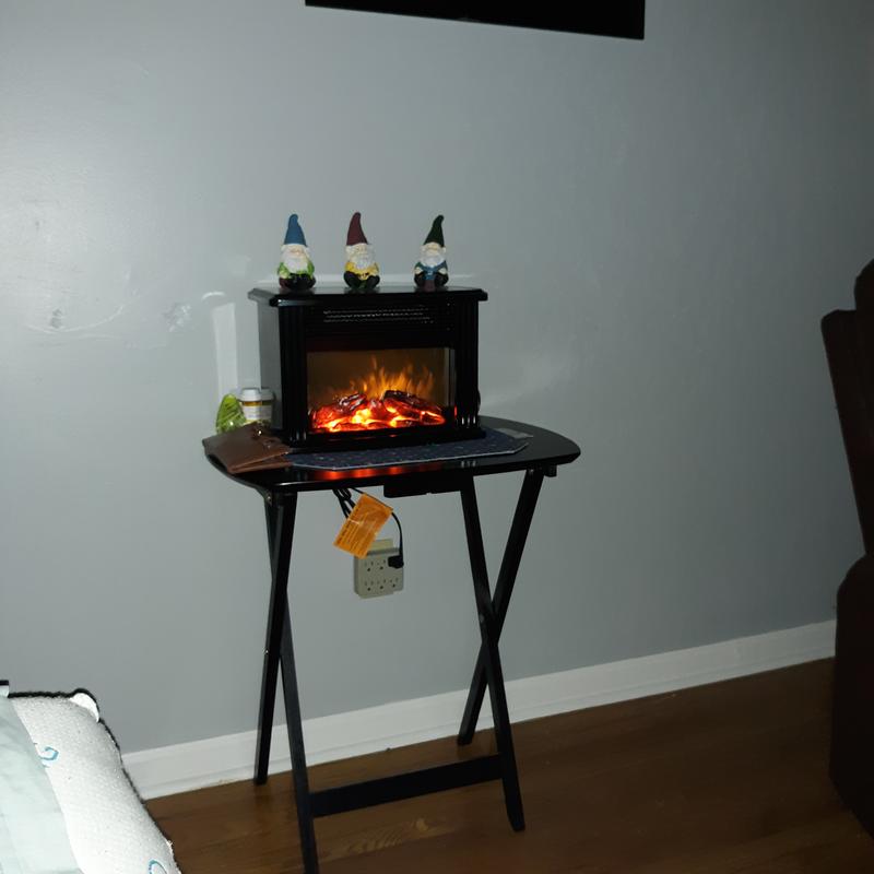 RedStone Electric Portable Tabletop Fireplace Heater, 500 sq. ft ...