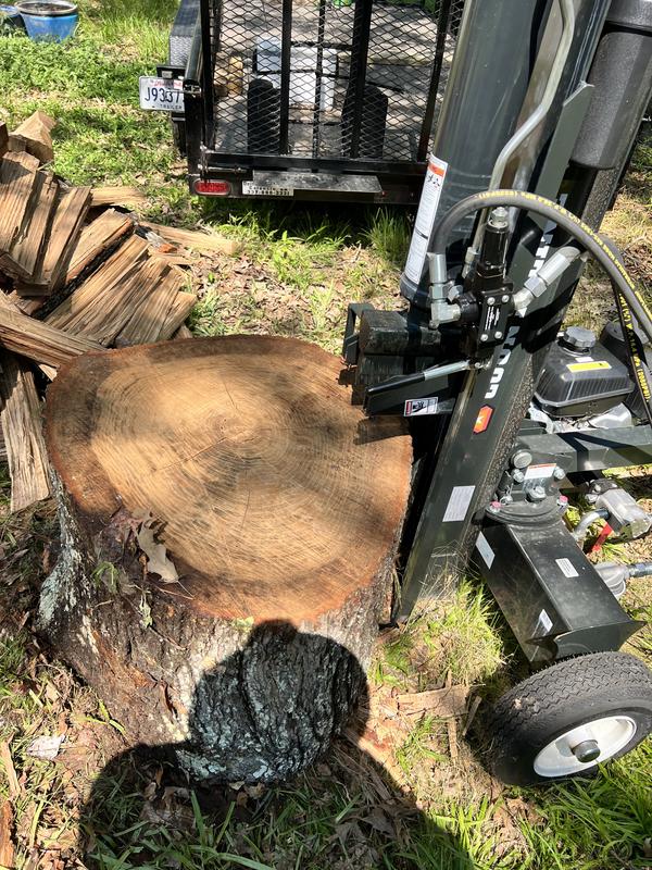 CountyLine 30-Ton Gas-Powered Horizontal/Vertical Log Splitter, Kohler ...