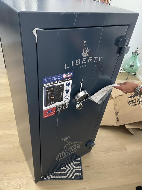 Liberty Safe 30 Gun 14.3 cu. ft. Electronic Lock Freedom Isn't Free ...