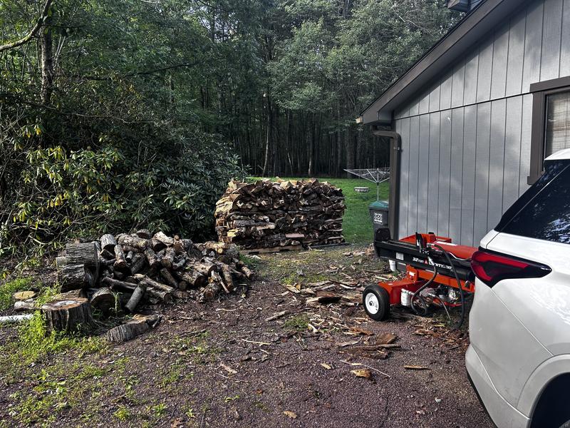 CountyLine 32-Ton Gas-Powered Horizontal/Vertical Log Splitter, Kohler ...