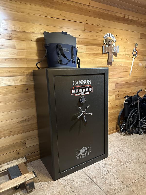 Cannon 64 Long Gun 21.6 cu. ft. Electronic Lock Gun Safe, 60 Min. Fire ...