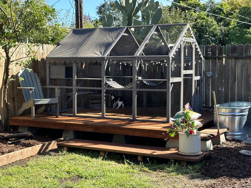 Aivituvin Outdoor Cat Run Large Cat Enclosure at Tractor Supply Co