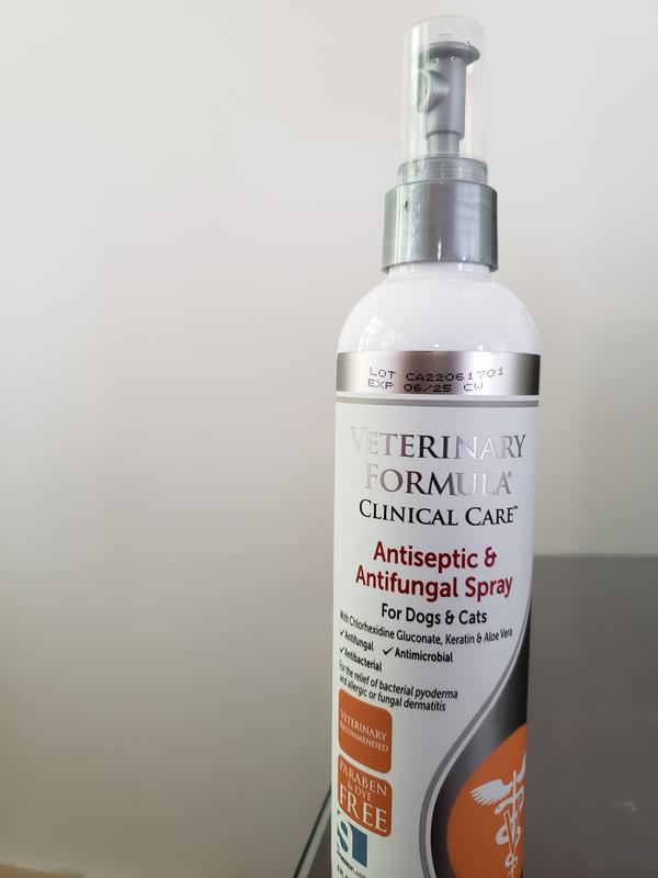 Veterinary Formula Antiseptic and Antifungal Medicated Pet Spray, 8 oz ...